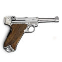 Luger 45 P2020-07 with Grip Safety Classic Stainless 1907 | LugerMan