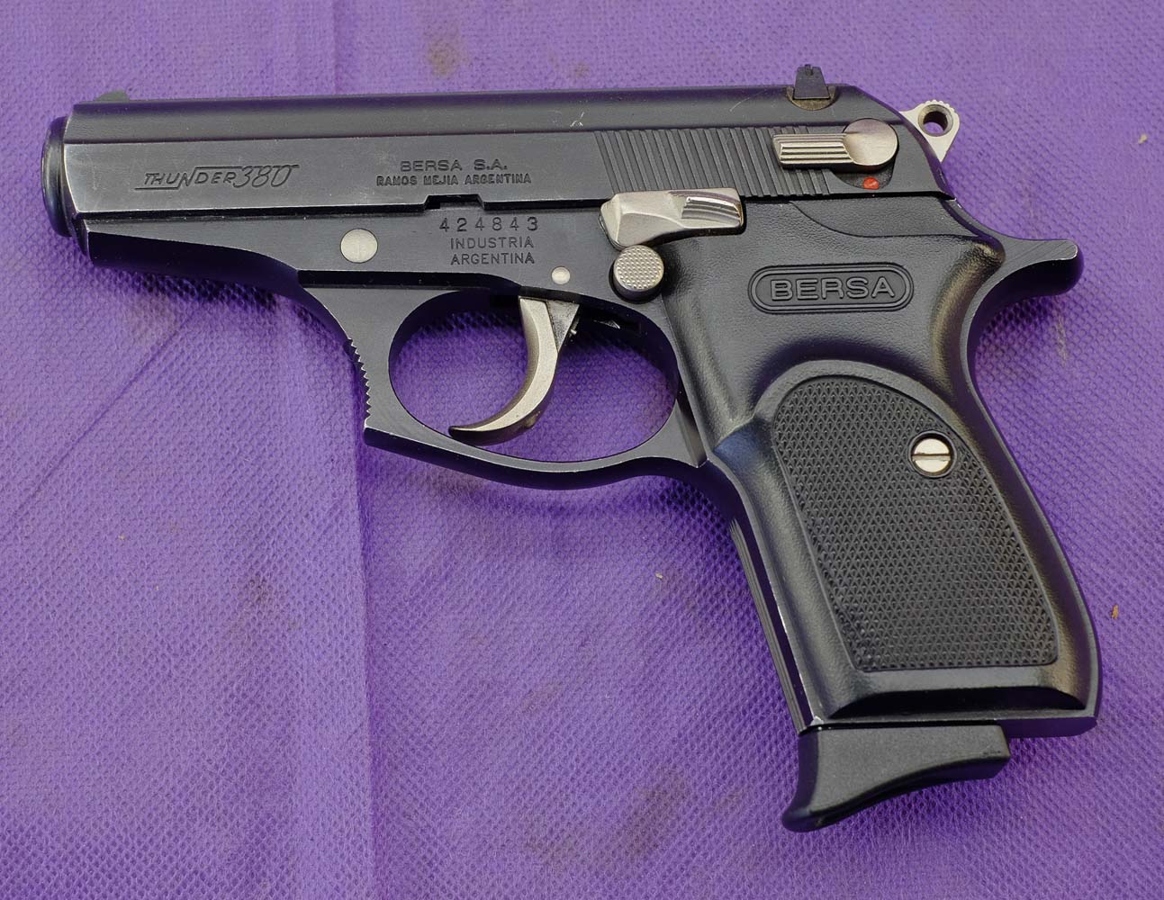 Bersa Thunder 380 Pistol With 3 Mags .380 Acp For Sale at GunAuction ...